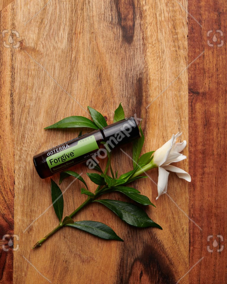 Doterra Forgive Touch Flower Wood Stock Photo lb641zy2nbb3