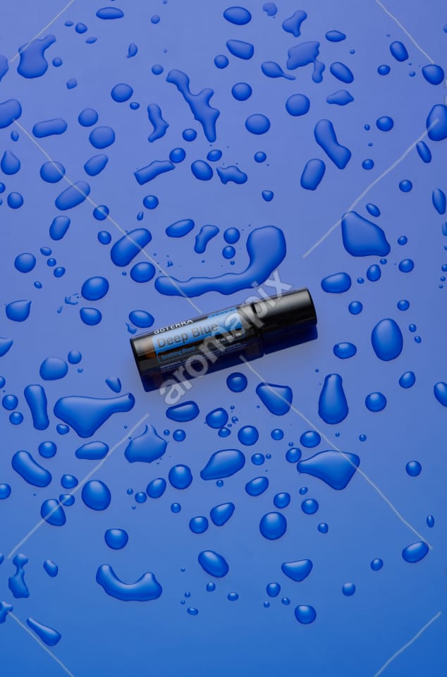 Doterra Deep Blue Roll On Blue Water Stock Photo z17y9n91679z